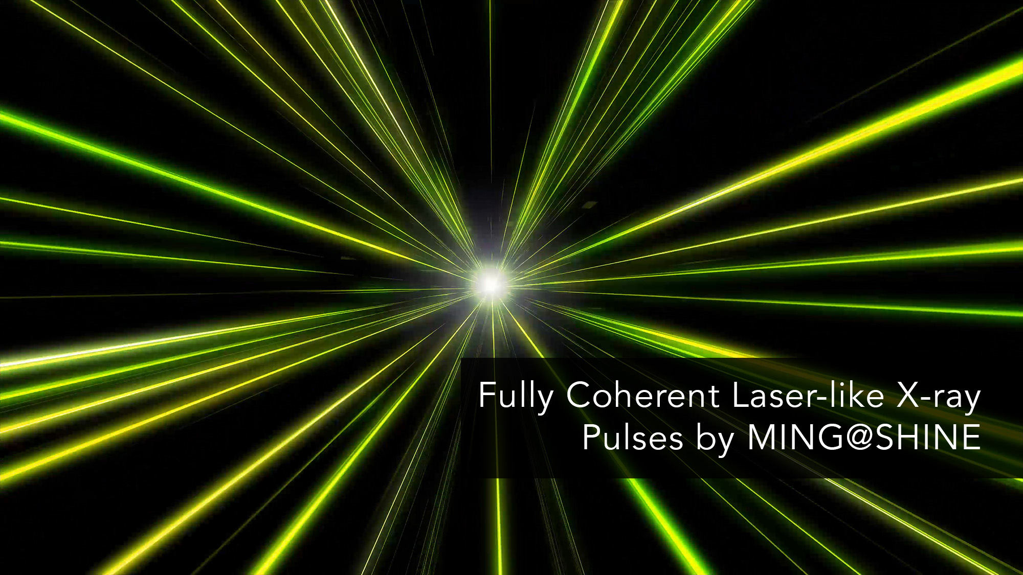 MING@SHINE: A Proposal for Future XFEL - iesResearch